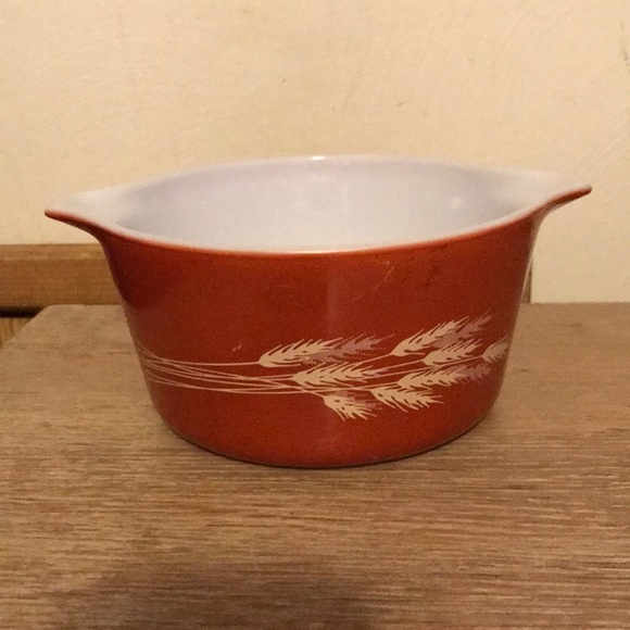 Pyrex | Kitchen | Vintage Pyrex Wheat 473 Casserole No Lid | Poshmark